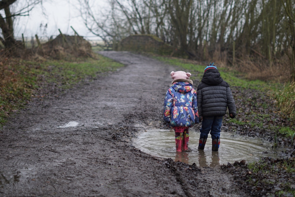 Reflections in the muddy puddles - MummyConstant