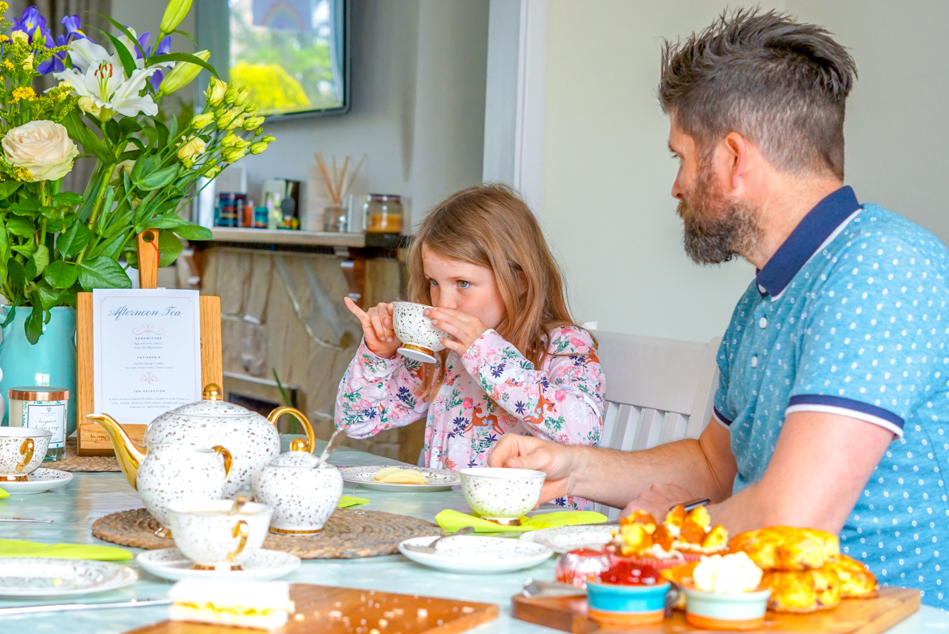 Creating a beautiful family Afternoon Tea at home - MummyConstant
