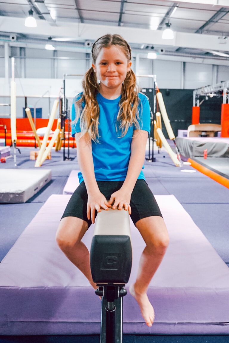 Isla's gymnastics journey with Gymfinity Kids - MummyConstant