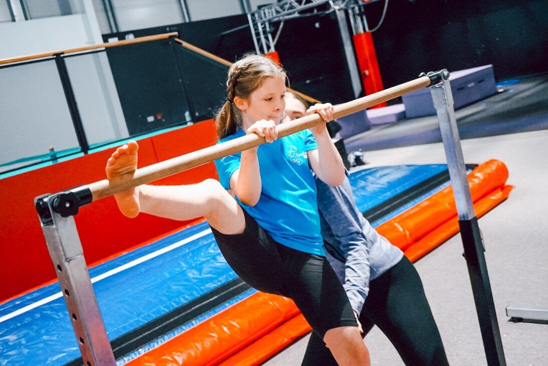 Isla's gymnastics journey with Gymfinity Kids - MummyConstant